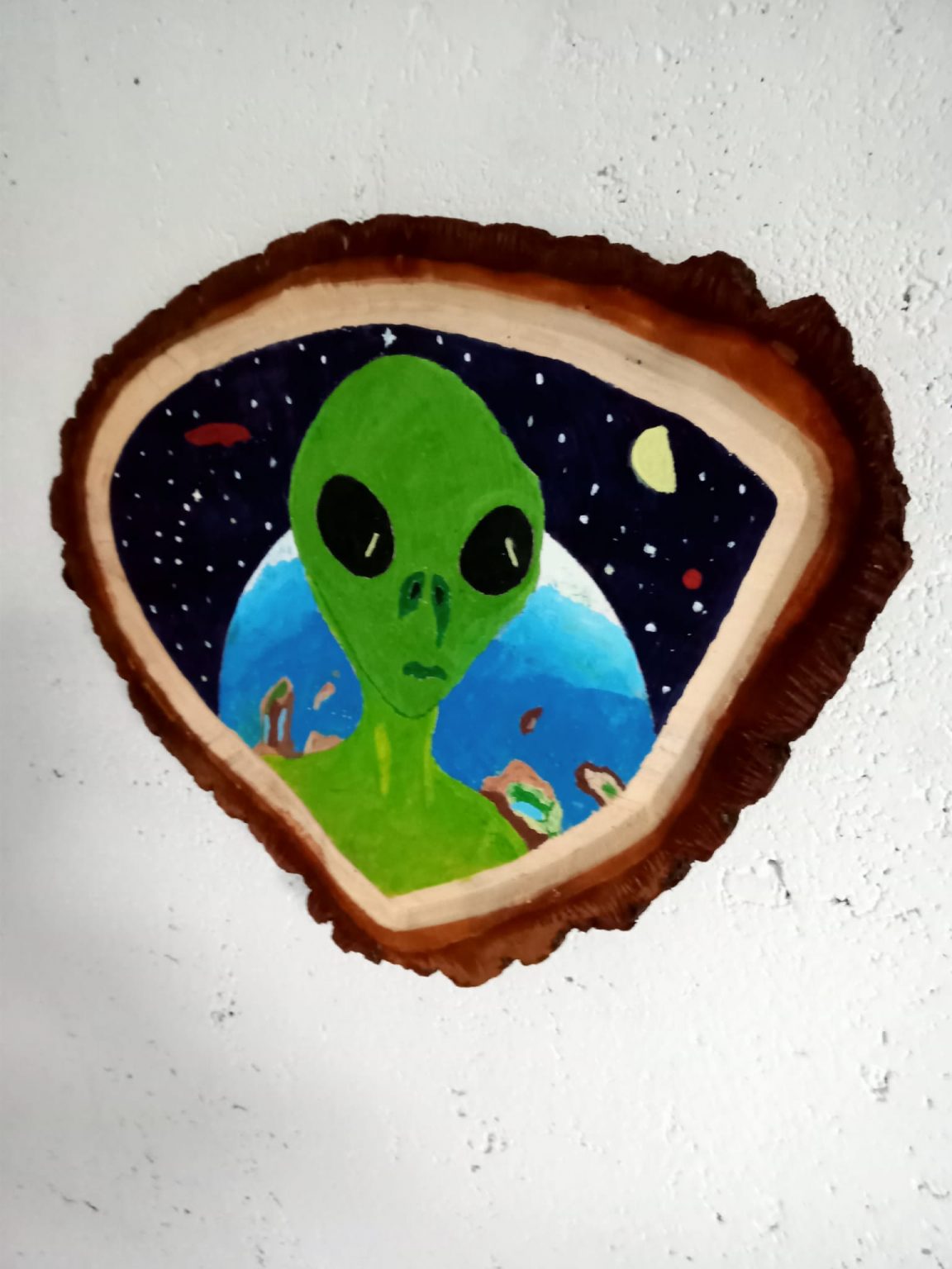 Talar na ścianę – Kosmita – UFO – Wydawnictwo Lukas Frankenstein