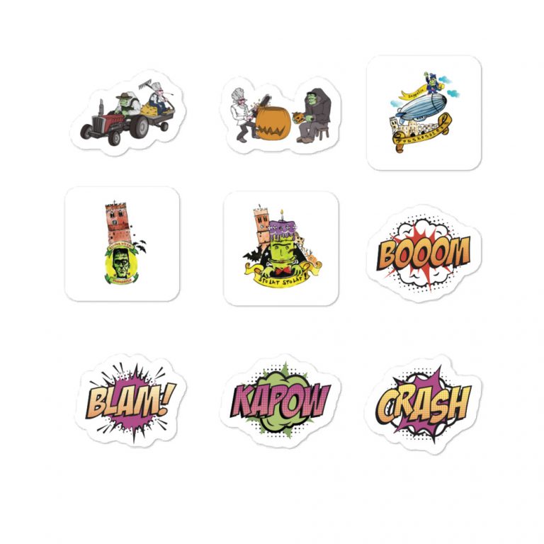 Naklejki - kolekcja FiD - 3 - Wydawnictwo Lukas Frankenstein