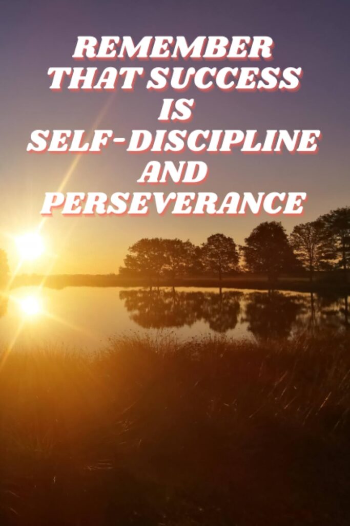 Self-Discipline And Perseverance – Wydawnictwo Lukas Frankenstein